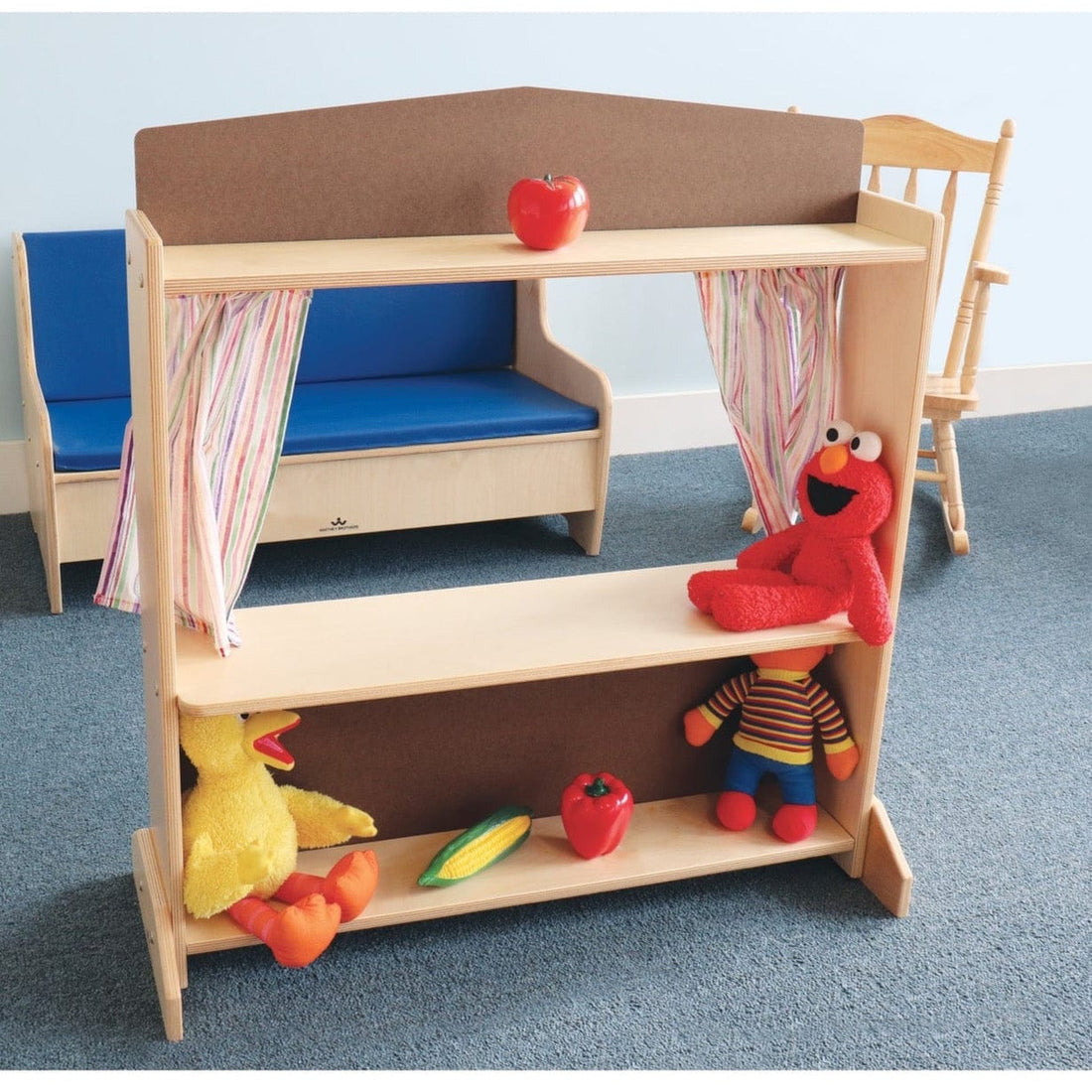 Deluxe Puppet Theater With Markerboard – The Inspired Playhouse