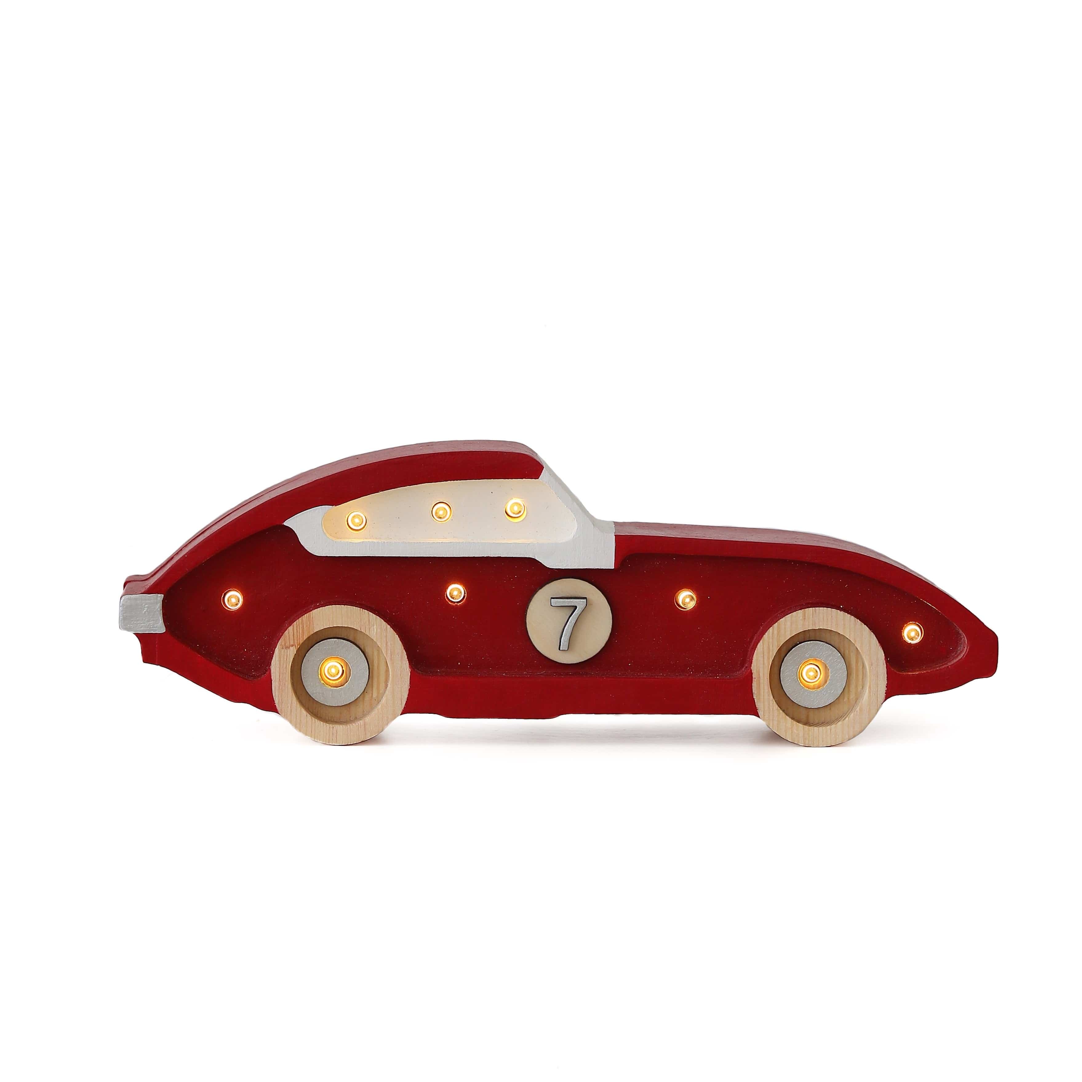 Little Lights Mini Race Car Lamp – The Inspired Playhouse