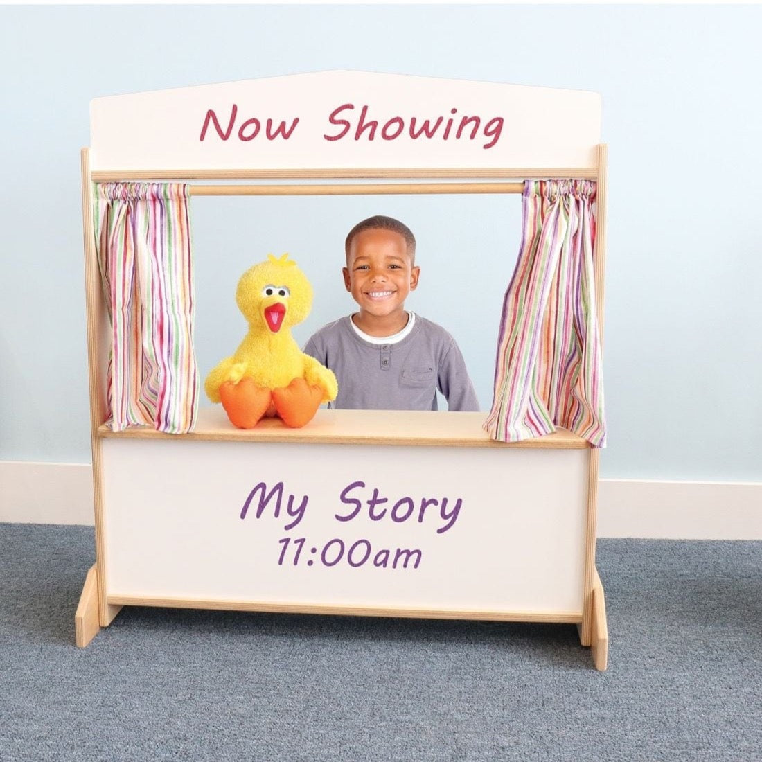Deluxe Puppet Theater With Markerboard – The Inspired Playhouse