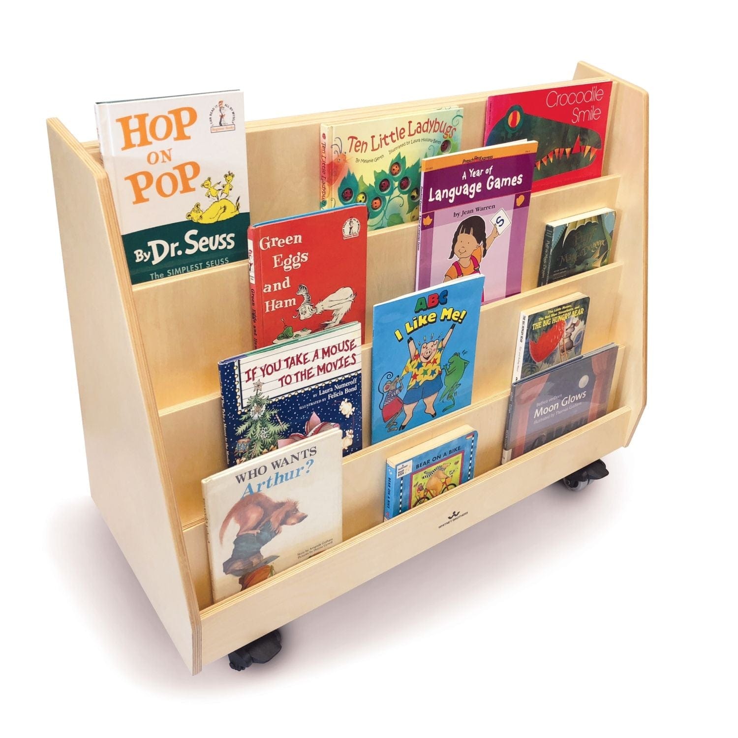 Deluxe Two Sided Mobile Book Browser – The Inspired Playhouse