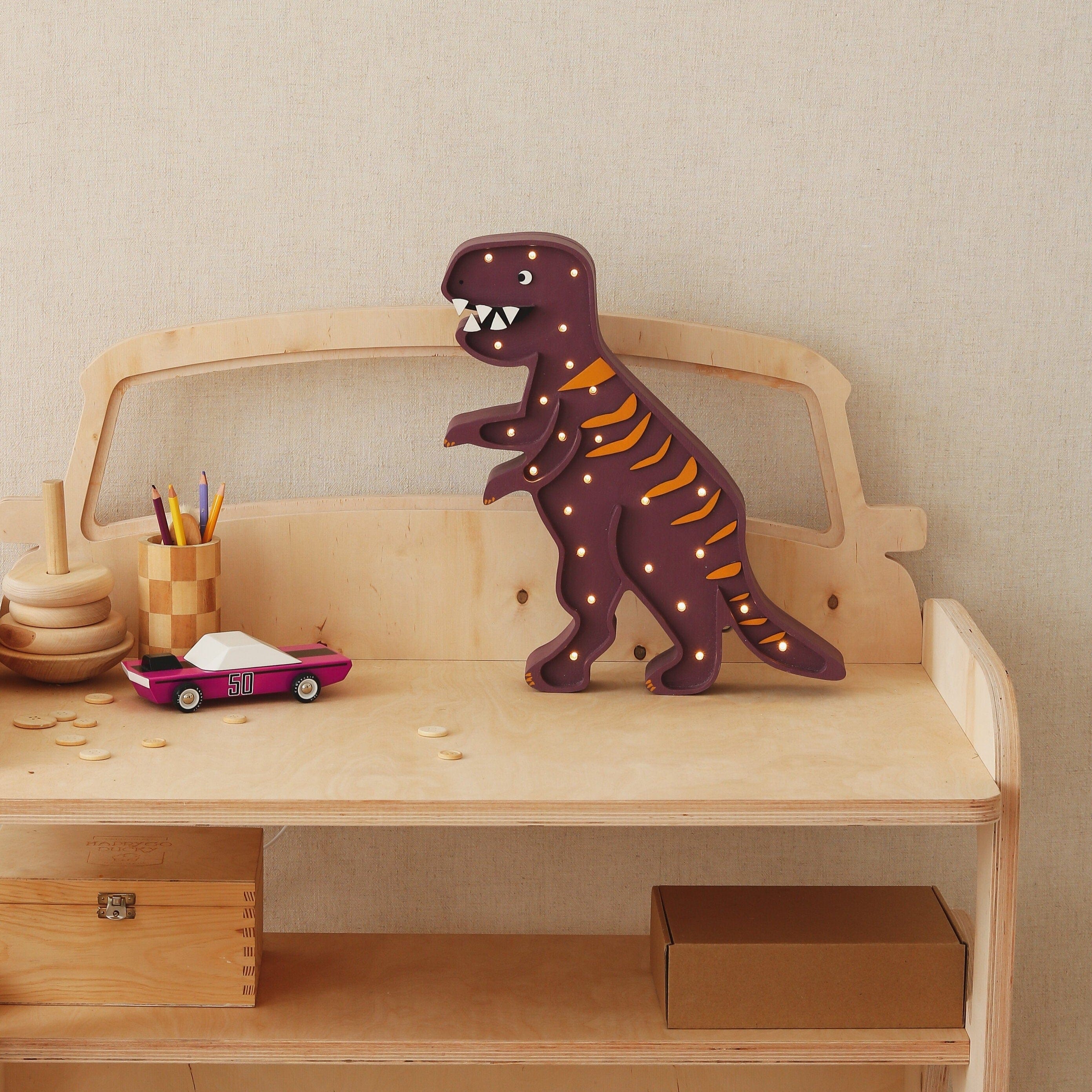 Little Lights T Rex Lamp – The Inspired Playhouse